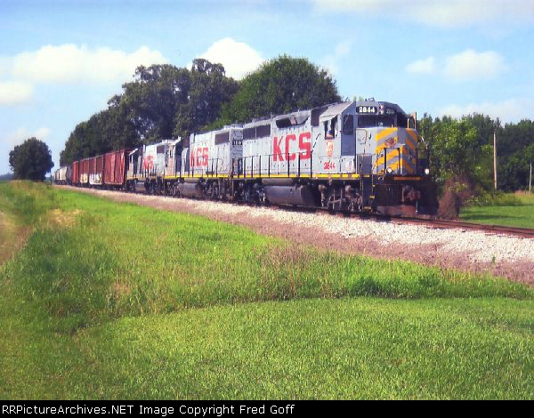 KCS 2844 North at mile post 313.2